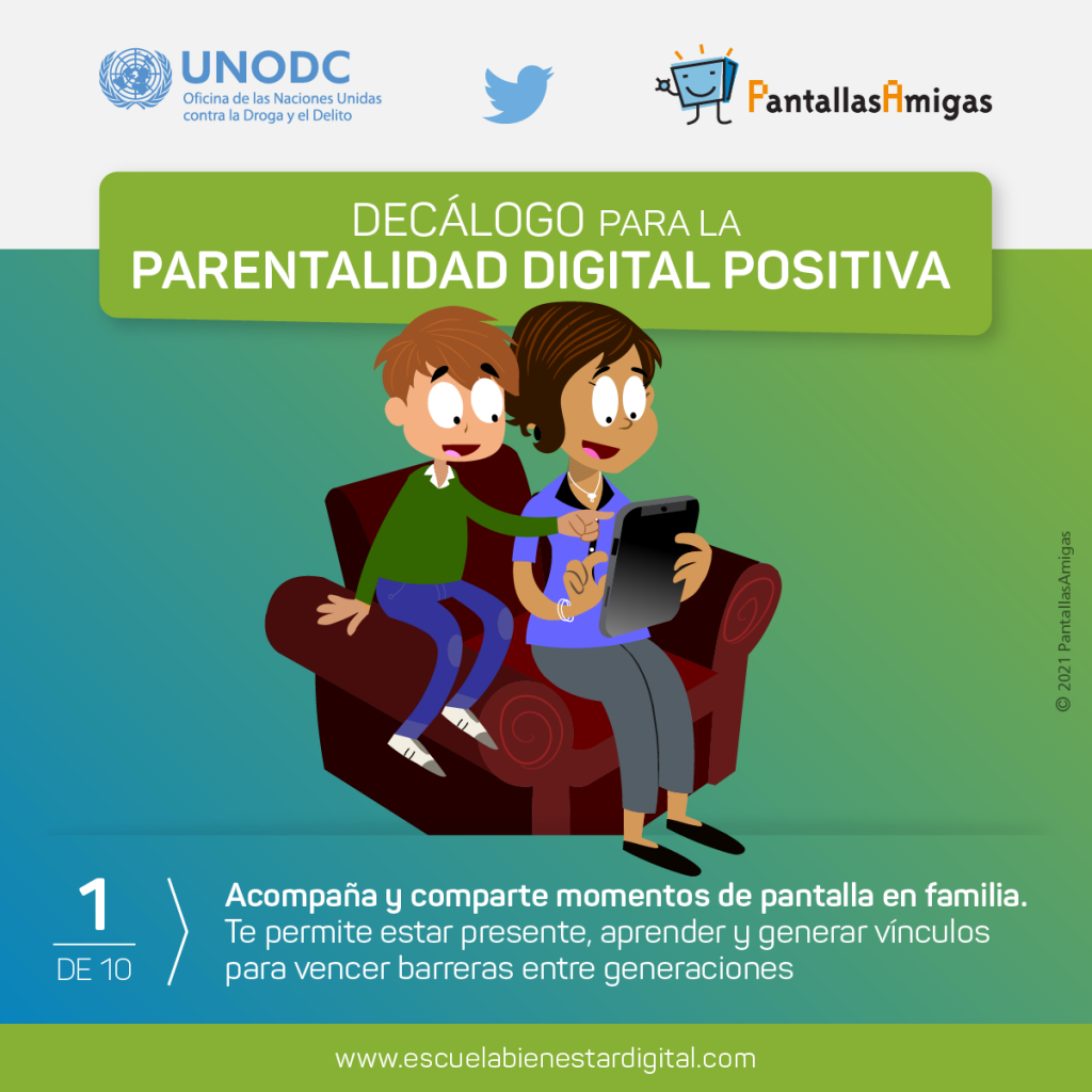 Decálogo para la parentalidad digital positiva
