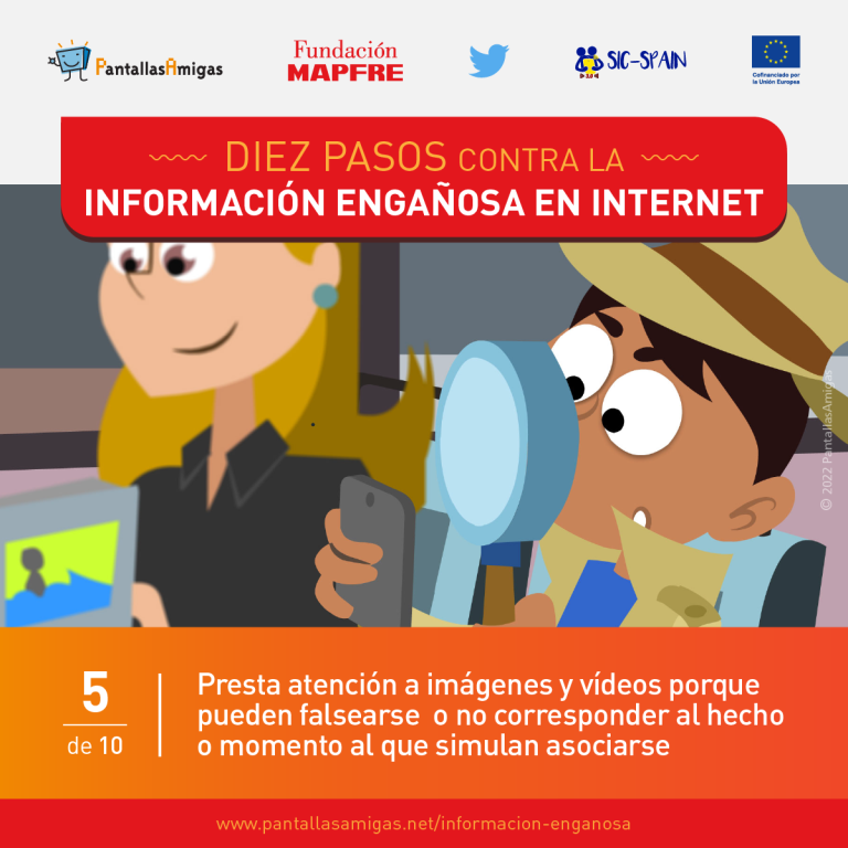 Diez pasos contra la Información Engañosa en Internet