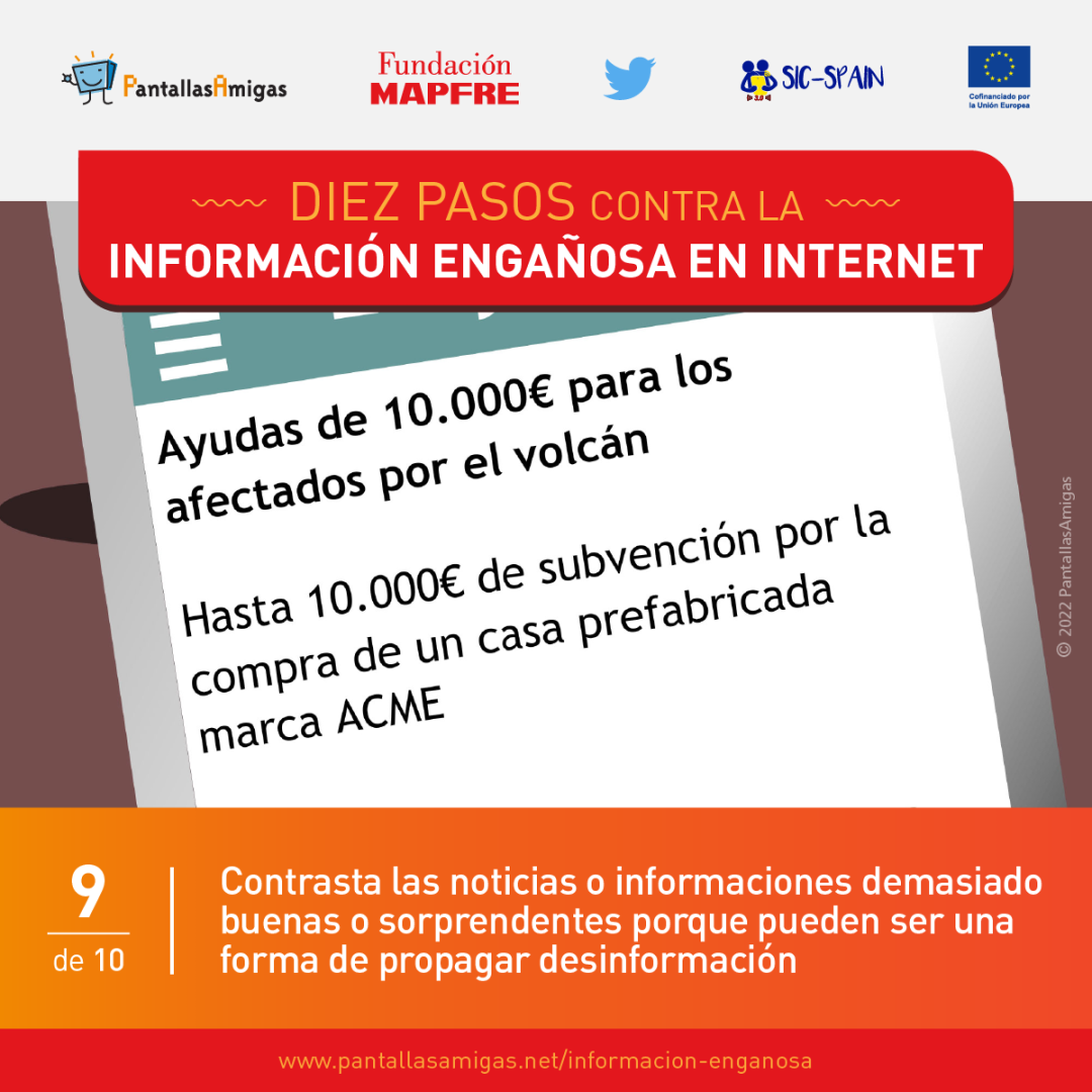 Diez pasos contra la Información Engañosa en Internet