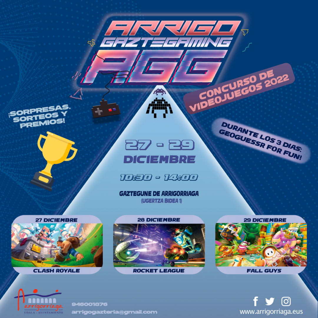 Arrigo GazteGaming continúa su programación con un Torneo de Videojuegos