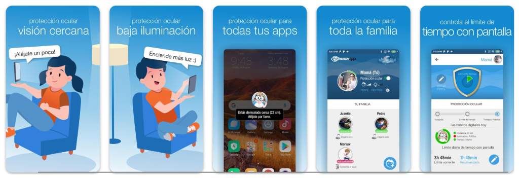 Aplicaciones para cuidar y proteger la Salud Visual