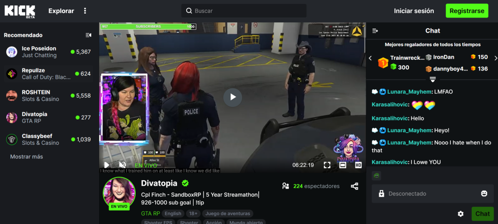 Kick, la plataforma de streaming que quiere ser la alternativa a Twitch